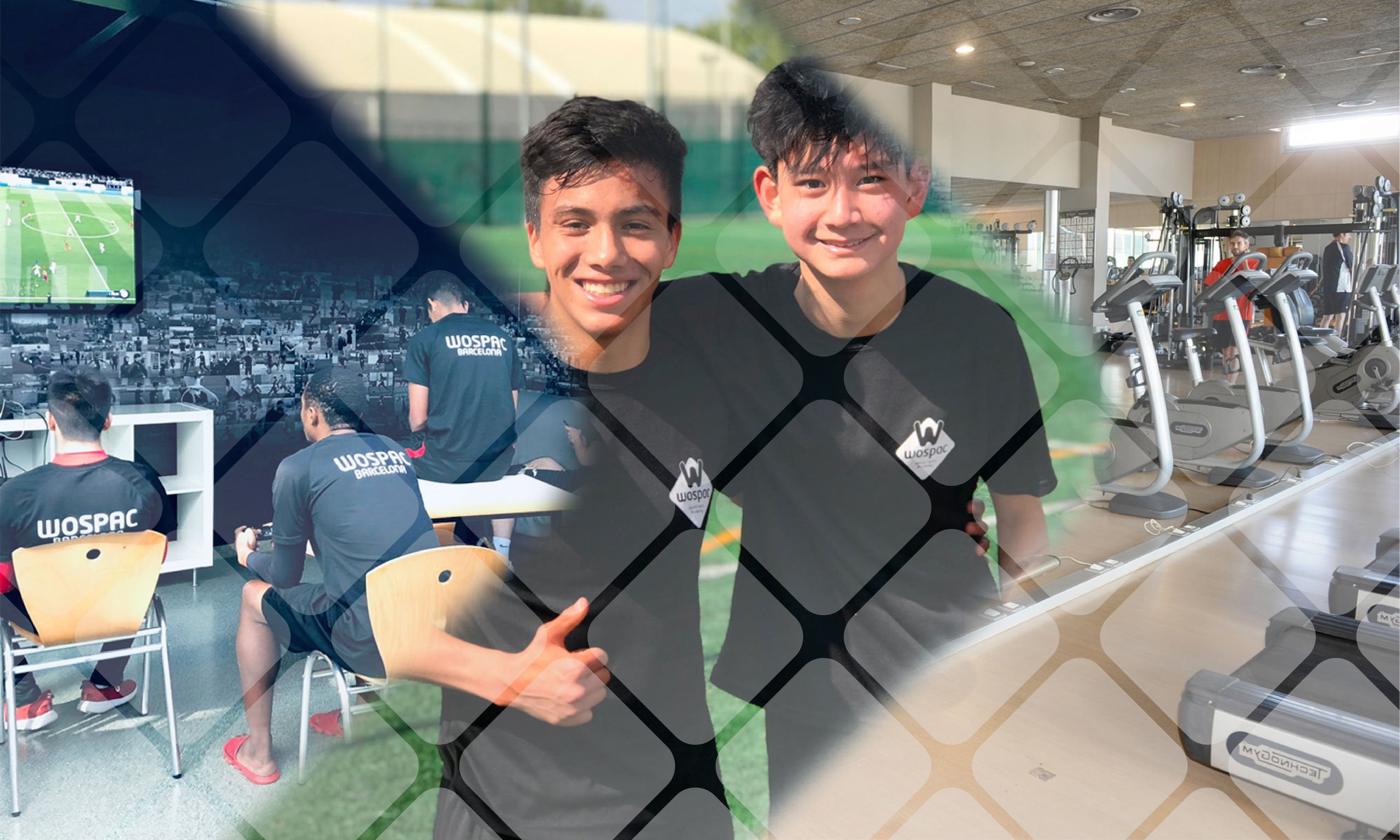 Barcelona Residence Football Players